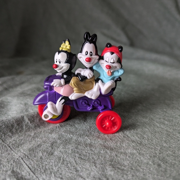 McDonald's | Toys | 993 Animaniacs Mcdonalds Happy Meal Toy Trike 3 ...